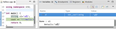 gdb pretty printing eats chinese characters stack overflow