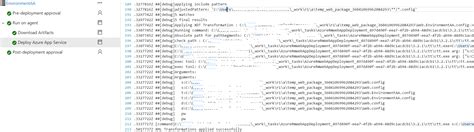 c vs team services nfig transformation for environment stack