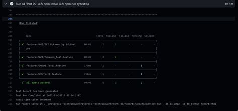 running cypress tests in github actions part 10