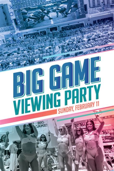 Las Vegas Super Bowl Parties 2024 Watch Party And Events