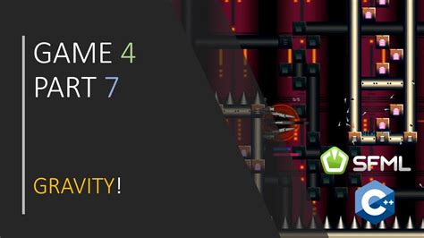 [ c and sfml simple 2d games ] easy platformer pt 7 gravity and