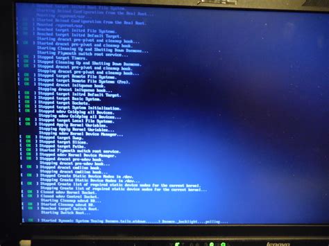 centos won t boot after update stuck on utmp startup 08 ght polling