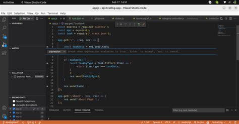 how to debug node js application efficiently