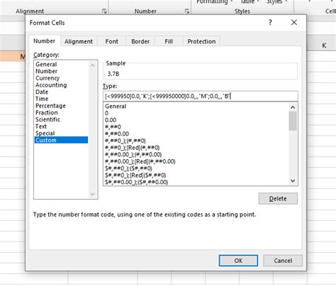learn how to excel format millions thousands and billions