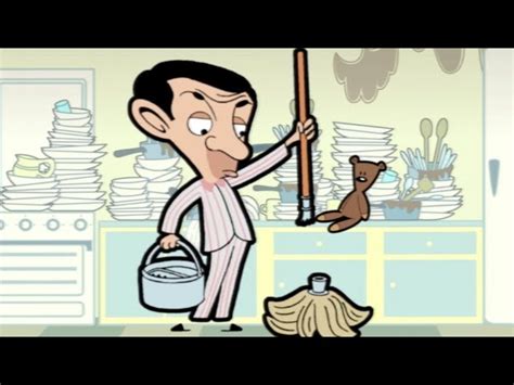 Mr Bean Spring Cleaning Present… English Esl Video Lessons