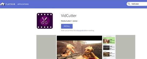 free video editing software vidcutter for ubuntu linux