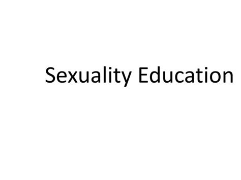 Adolescent Sexuality Sexual And