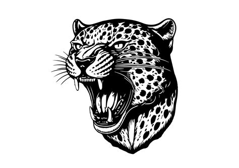 Leopard Head Svg Leopard Clipart Leopard Head Svg Cut File Etsy Canada