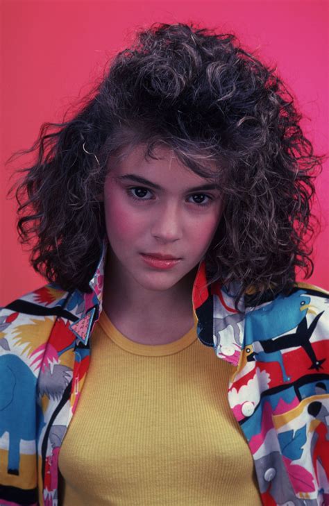 Young Alyssa Milano In 1986 R Oldschoolcool