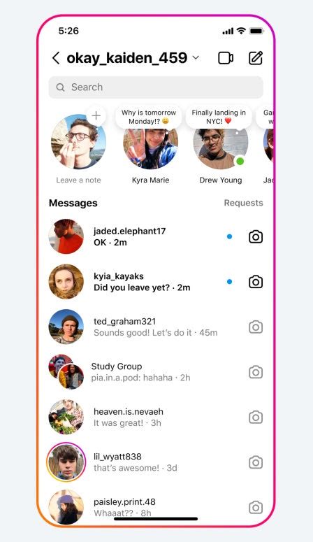 Instagrams New Notes Feature Lets Users Post Text Messages Phonearena