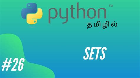 python programming 26 sets tamil youtube