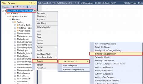 sql server stored procedure modified date