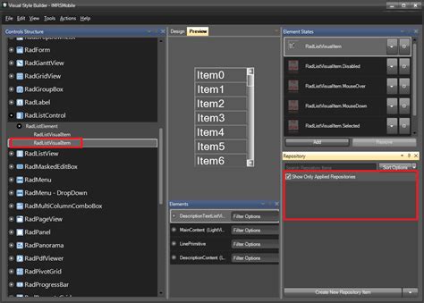 styling the autocomplete drop down in ui for winforms autocompletebox