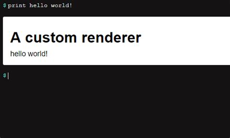 terminal emulator for react reactscript