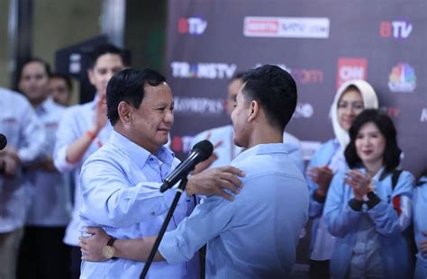 Survei Indikator Elektabilitas Prabowo Gibran Tembus 46 9 Persen
