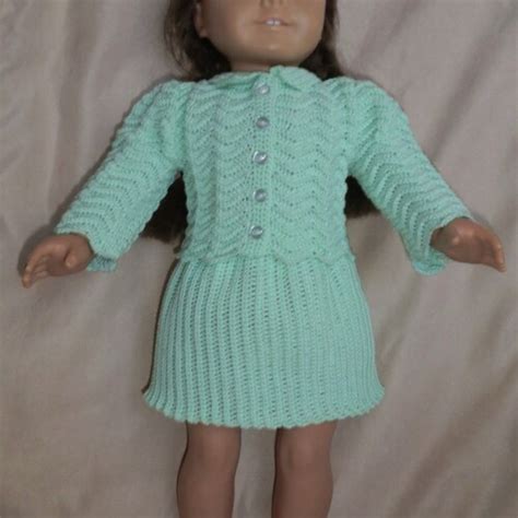 Ag 121 Victorian Set Crochet Pattern For American Girl Dolls Etsy