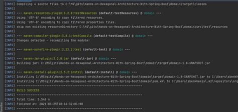 hands on hexagonal architecture with spring boot by
