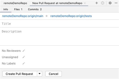 work with github pull requests datagrip documentation