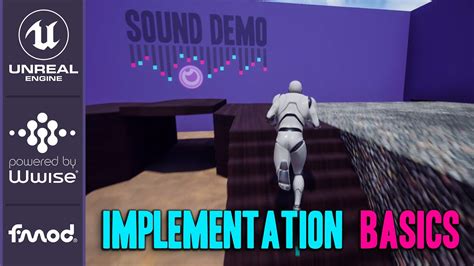 game sound implementation basics unreal 4 with wwise and fmod by