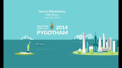 intro to sqlalchemy mike bayer youtube