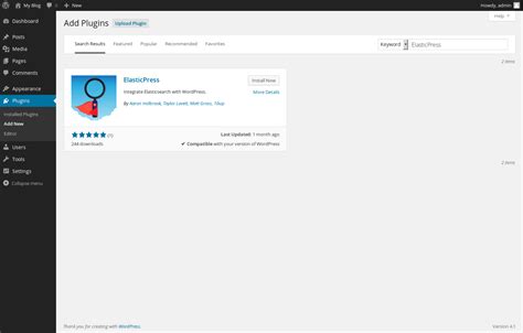 how to install elasticsearch inmotion hosting support center