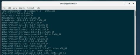 how to check if a package is installed on your linux system systran box