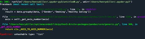 python i am having a problem with pandas trying to make