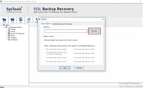 solved how to fix corrupt sql bak file without data loss