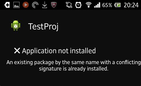 how to fix install parse failed inconsistent certificates when