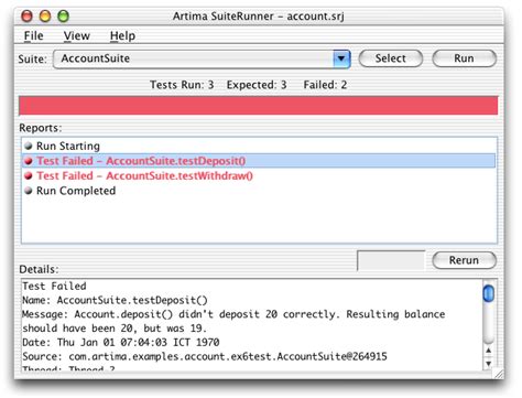 artima getting started with artima suiterunner