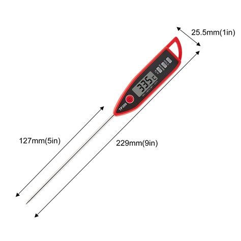 Wuljfeng Thermometer Meat Thermograph With Probe Kitchen Instant Read