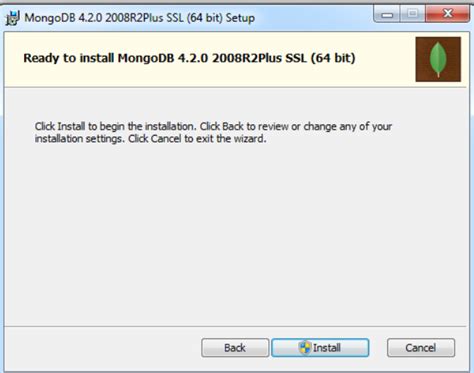 how to install mongodb on windows step by step