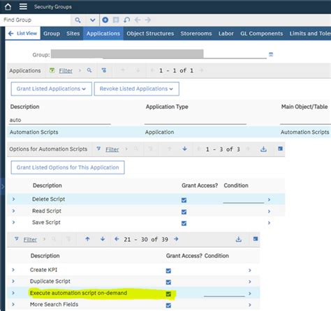 run automation script on demand maximo
