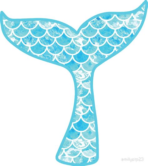 Printable Mermaid Tail Clipart