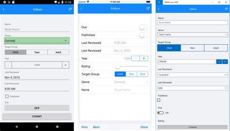 xamarin dataform documentation overview telerik ui for xamarin