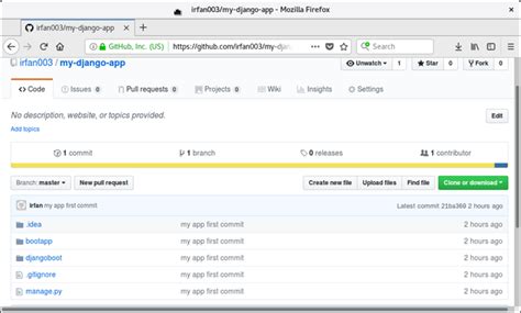 django deployment to github rookie nerd
