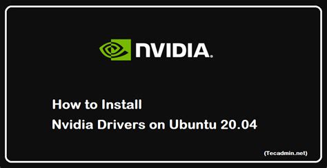 35 How To Install Nvidia Drivers In Ubuntu Viral Hutomo