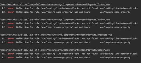 javascript eslint vue plugin stack overflow
