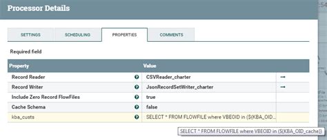 solved can nifi queryrecord processor configure flowfile