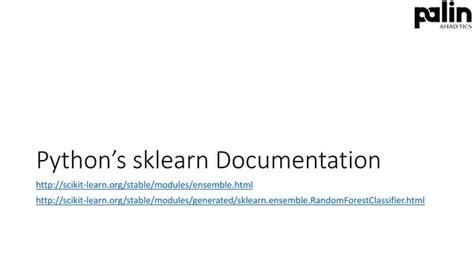 random forest classifier in machine learning palin analytics