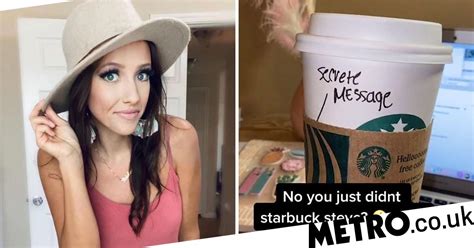 Woman Says She Found Secret Message From Starbucks Barista Metro News