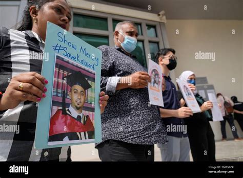 Anti Death Penalty Activists Hand In A Memorandum Protesting The