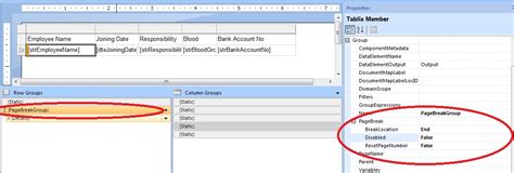 how to page break after specific row suppose 25 rows in rdlc reporting