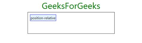 bootstrap positioning an element with examples geeksforgeeks