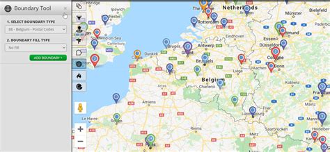 how to use maptive to create postal code maps maptive