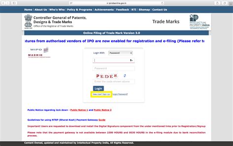 how to create an account for trademark e filing learn by quicko