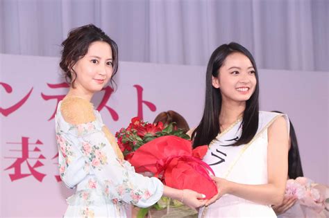 【写真 6 16枚】ミス美しい20代コンテスト：グランプリは愛知県出身の川瀬莉子さん 「これからも頑張って」と河北麻友子がエール