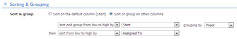 sorting and grouping reports quickbase help