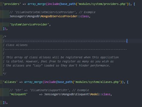 laravel how to use the database mongodb on octobercms stack overflow