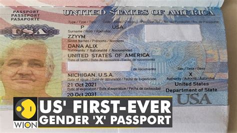 Us Issues First Ever Passport With X Gender Marker Activists Call